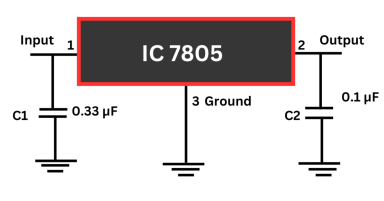 IC 7805 Voltage Regulator: Pinout, Circuit, and Applications