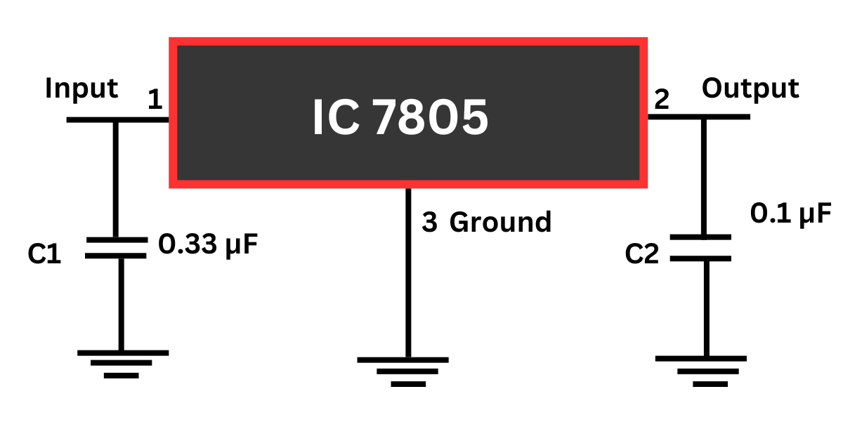 IC 7805 Voltage Regulator: Pinout, Circuit, and Applications