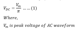 TUF of Rectifiers